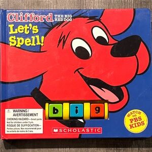 Scholastic | Toys | New Clifford The Big Red Dog Lets Spell Interactive ...
